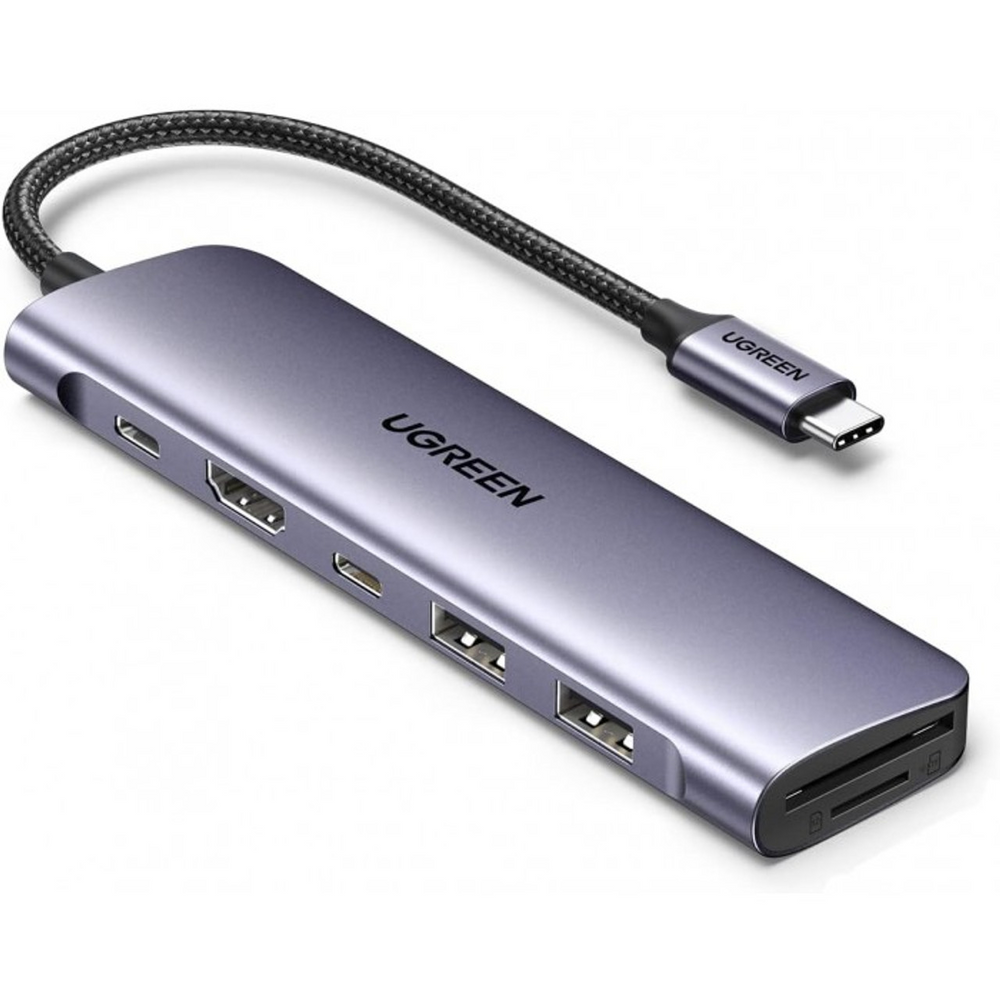 UGREEN 7-in-1 USB-C HUB Docking Station Adapter - CM195 | 15214