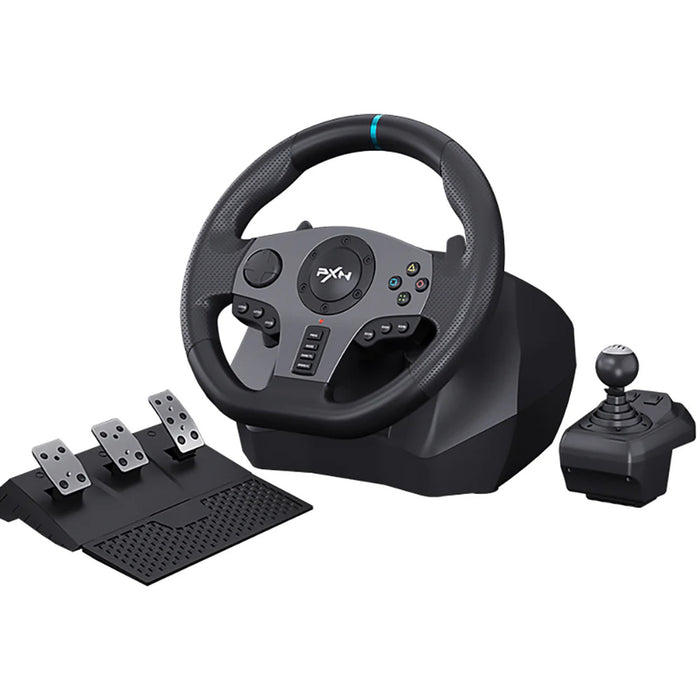 PXN V9 Racing Steering Wheel with Pedals