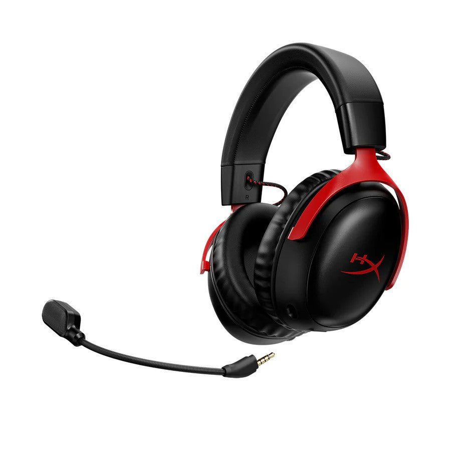 HyperX Cloud III Wireless Gaming Headset - Black/Red - OPEN BOX