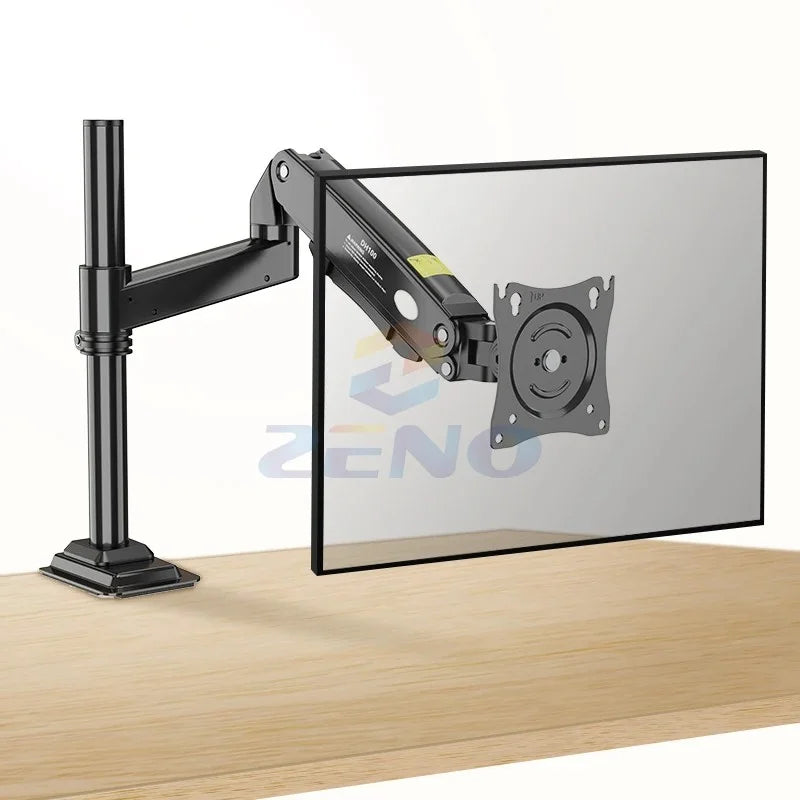 KALOC DH100B Single Monitor Arm with Internal Gas Spring technology fo